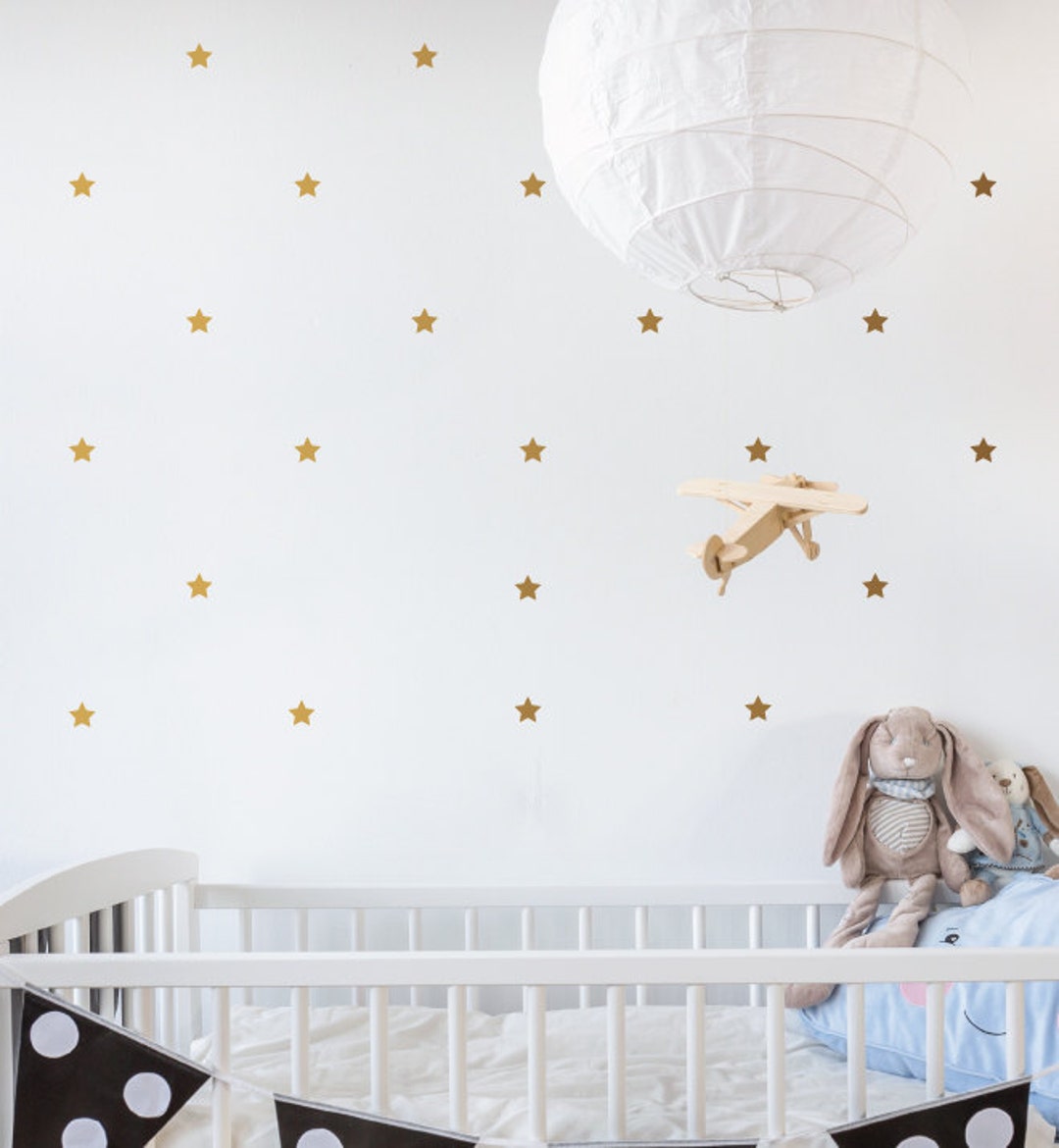 Mini Stars (set of 90) Wall Sticker Decal | Pattern, Wall Art, Girls ...