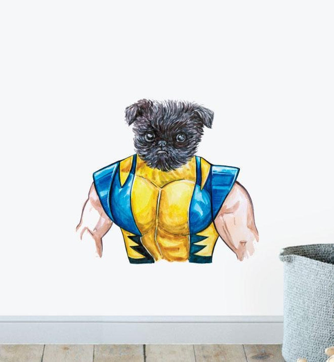 Wolverine Dog Wall Sticker Decal Dogs and Pets Wall Stickers, Wall Art ...