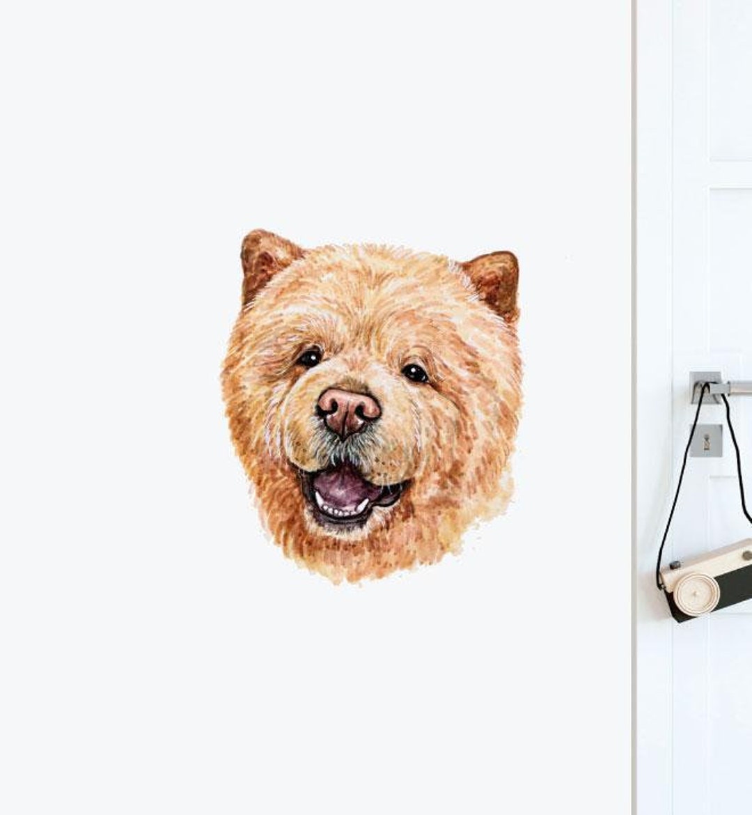 Chowchow Dog Wall Sticker Decal | Dogs and Pets Wall Stickers, Wall Art ...