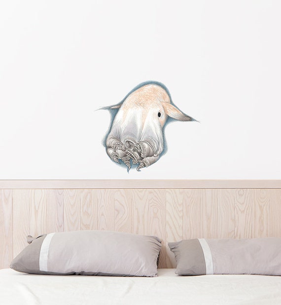 Dumbo Octopus Wall Sticker Decal Kids Wall Stickers Animals - Etsy