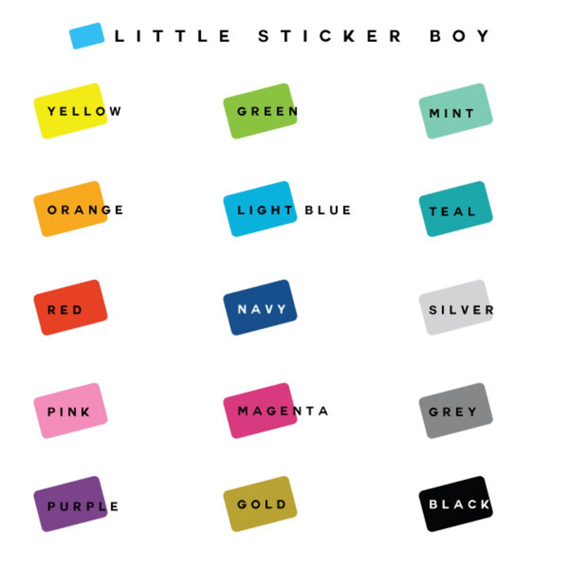 Mini Rockets set of 40 Wall Sticker Decal Pattern Wall - Etsy