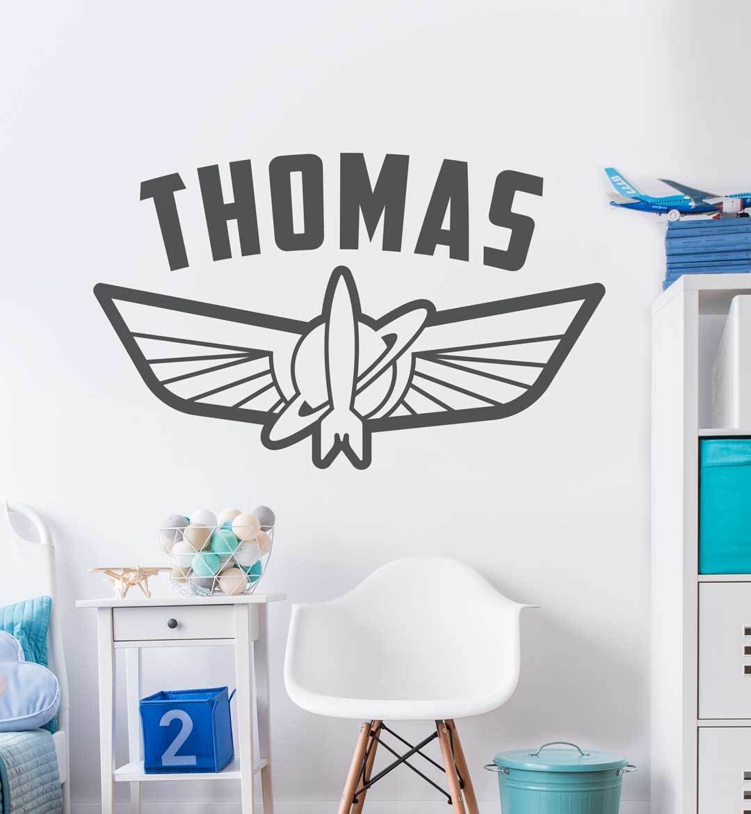 Custom Space Ranger Wall Sticker Decal | Wall Sticker Quotes, Wall ...