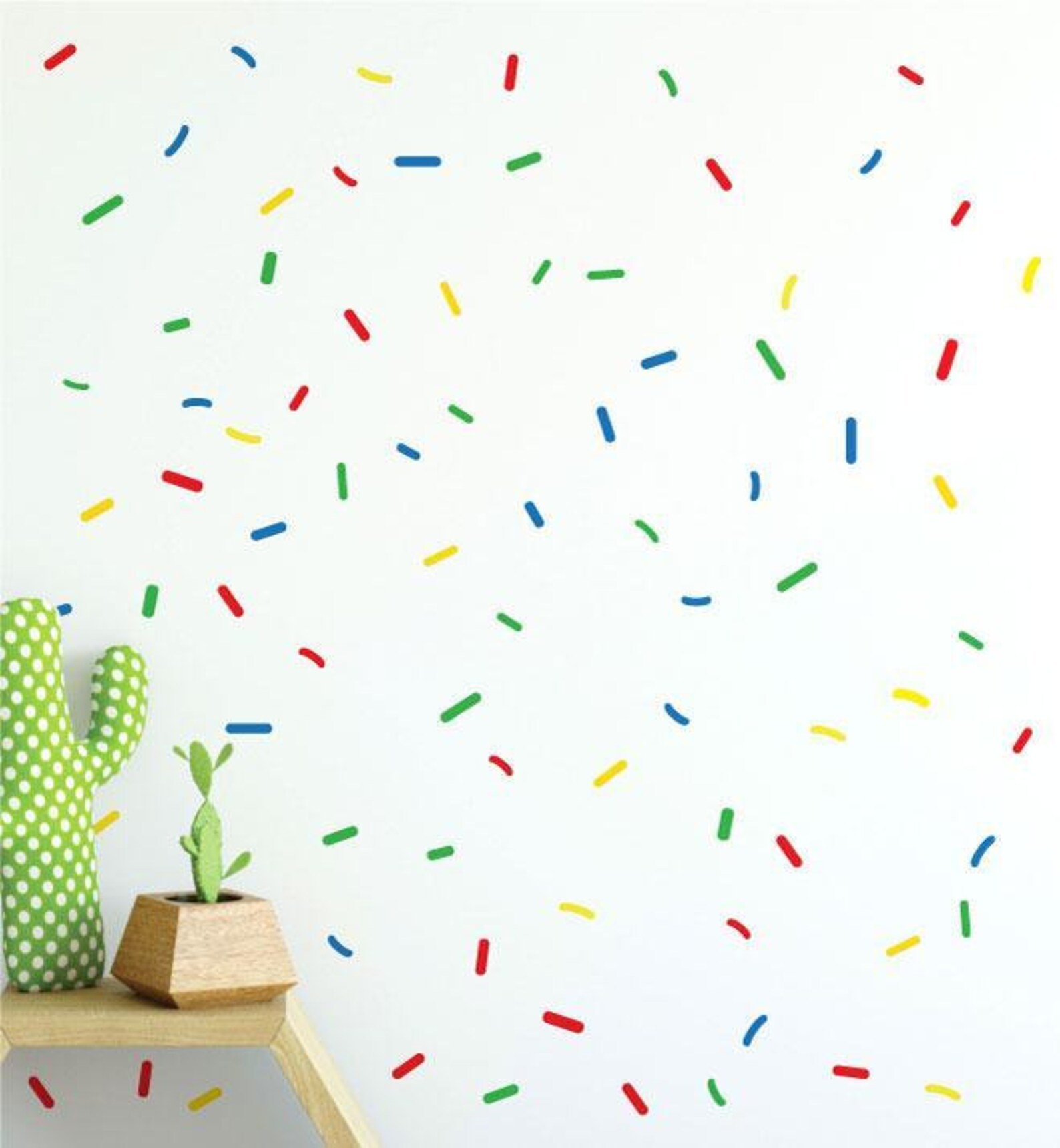 Sprinkles Pattern (collection of 48) Wall Sticker Decal | Pattern ...
