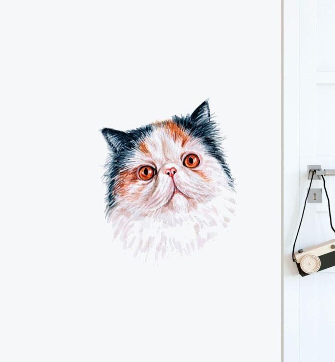 Persian Cat Wall Sticker Decal | Dogs and Pets Wall Stickers, Wall Art ...