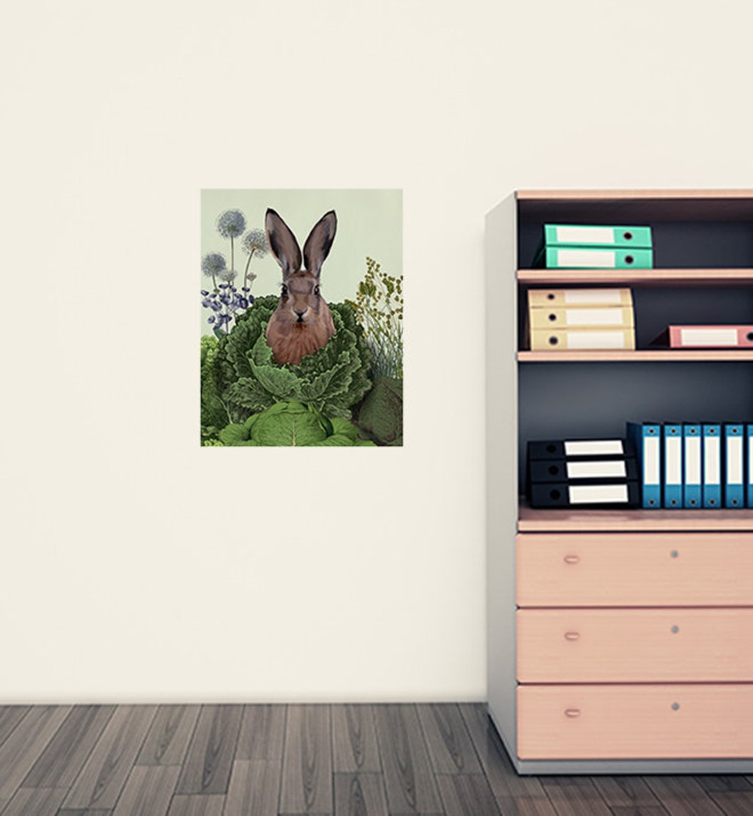 Cabbage Patch Rabbit Wall Sticker Decal | Kids Wall Stickers, Animals ...