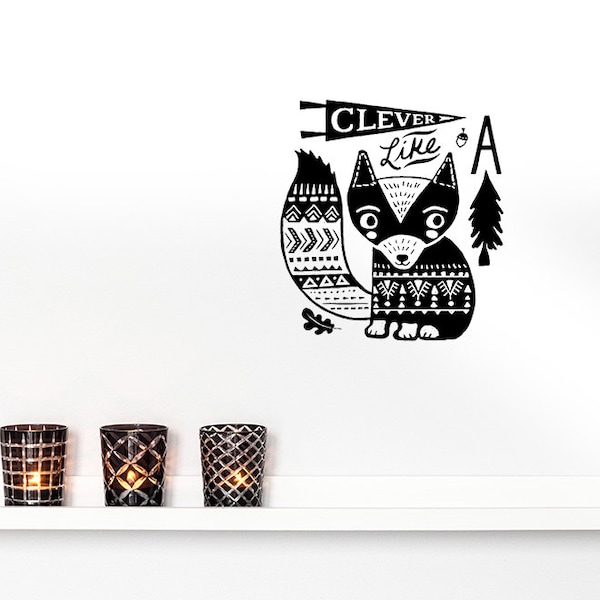 Clever Little Fox - Etsy