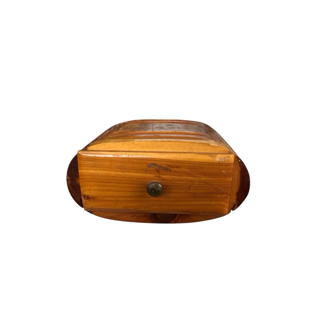 Vintage Wooden Desk Pal Kentucky Hill Cedar - Etsy