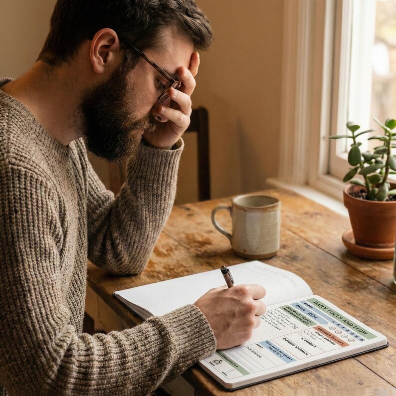 Agenda imprimable TDAH 2026, modèles quotidiens, hebdomadaires et ...