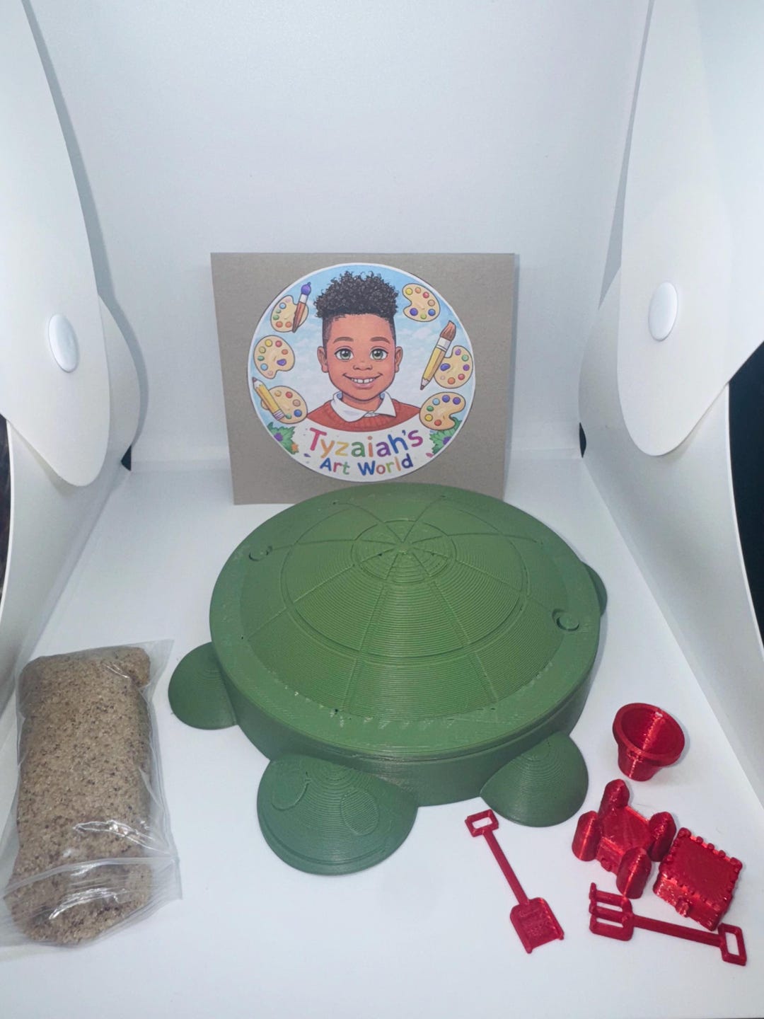 3-D Printed Mini Sandbox Turtle Bundle - Etsy