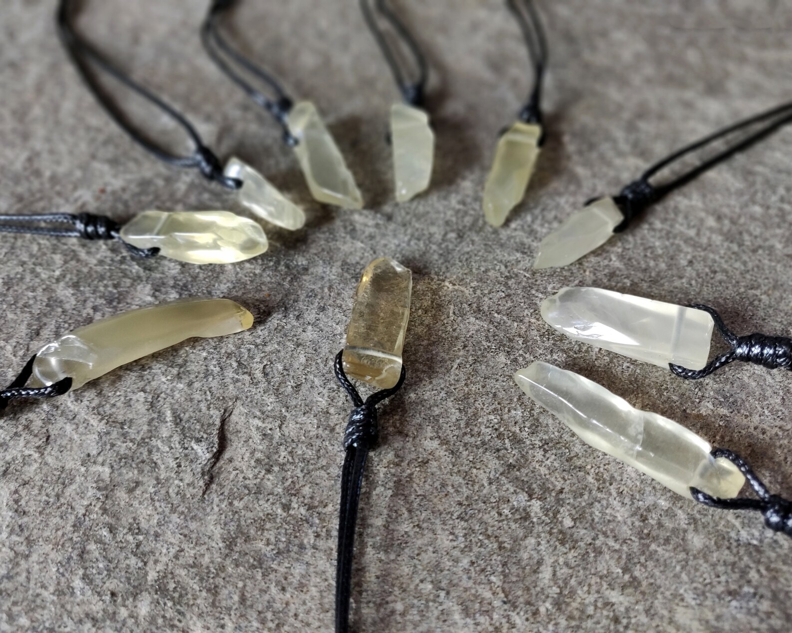 Men's Citrine Pendant Protection Jewelry Healing Crystal - Etsy