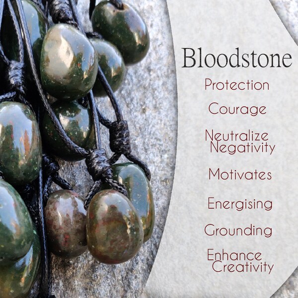 Bloodstone Jewelry - Etsy