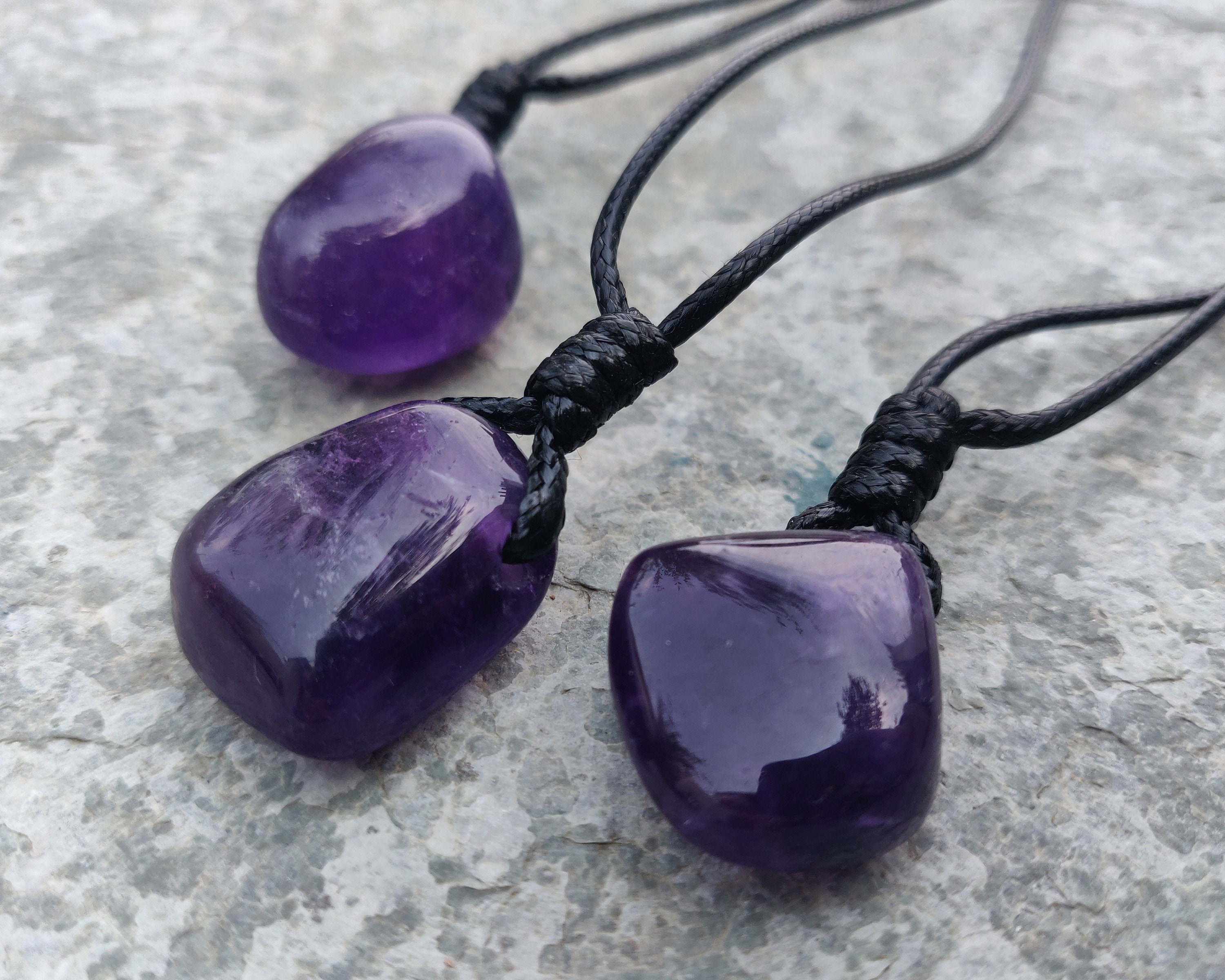 Amethyst Gemstone Necklace