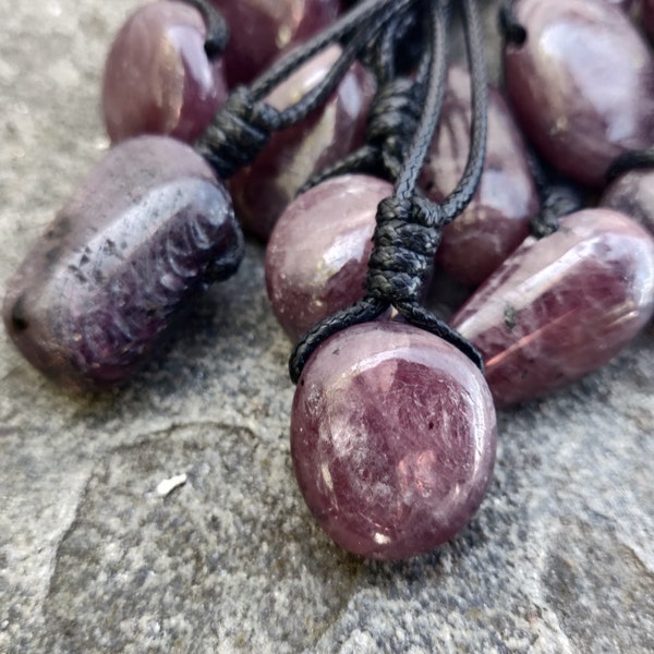 Ruby Pendant Men - Etsy