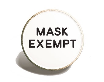 Mask Exempt - Etsy