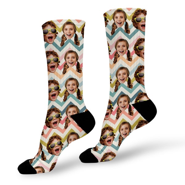 Chevron Socks - Etsy