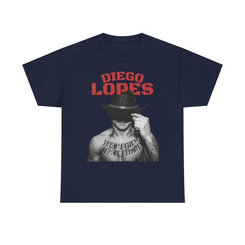 Diego Lopes UFC Fighter Vintage Graphic Tee | Diego Lopes Mexican ...