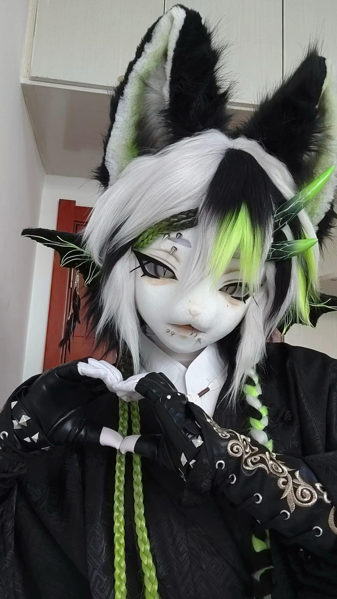 Handmade Fursuit Head | Cute Anime Style Animal Mask | Custom Mascot ...