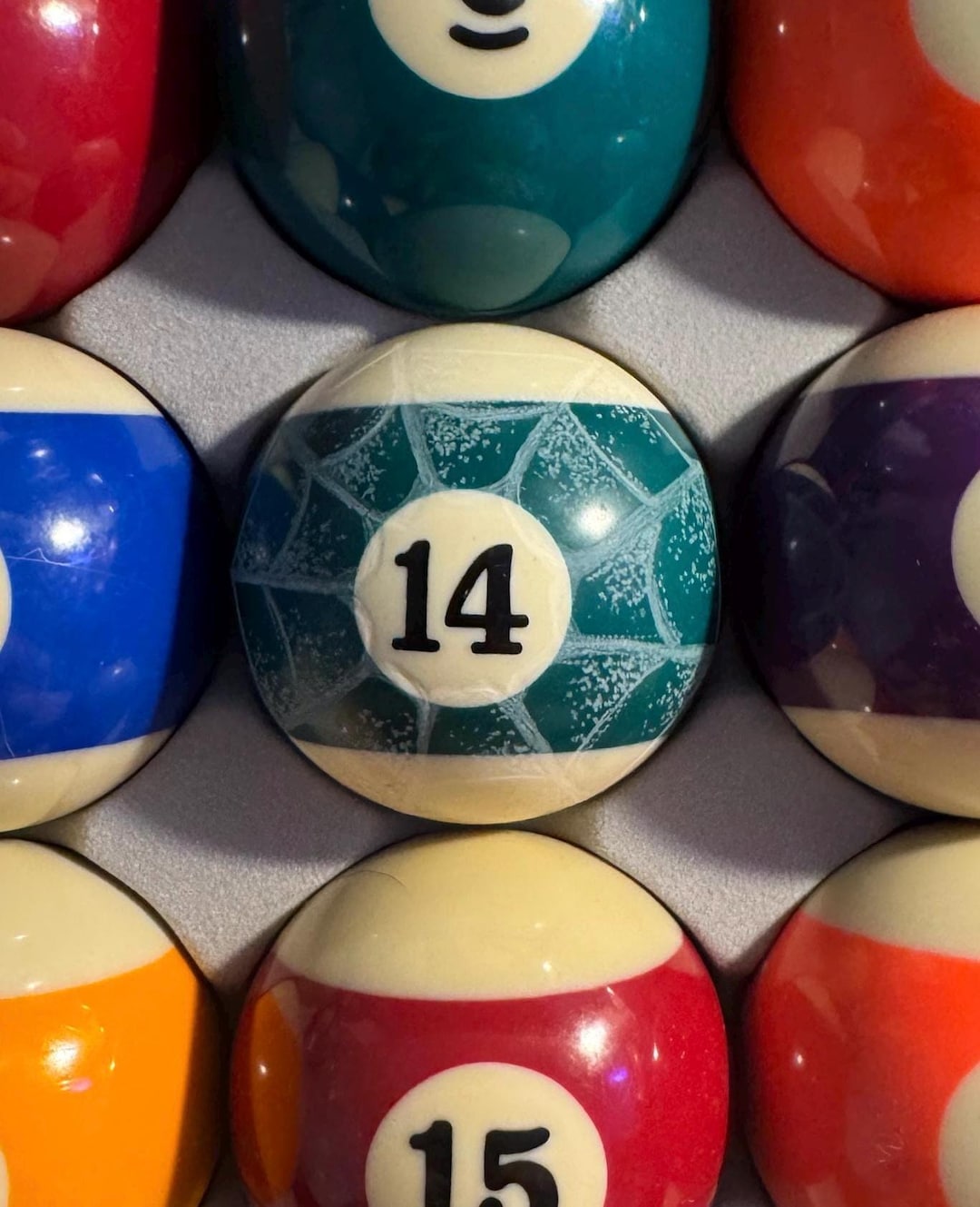 Custom Engraved Individual Pool Ball | Display Only- Not for Gameplay ...
