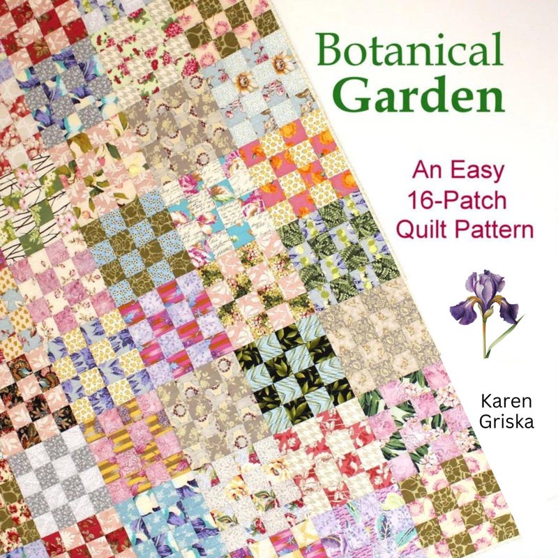 Garden Quilt Pattern - Etsy
