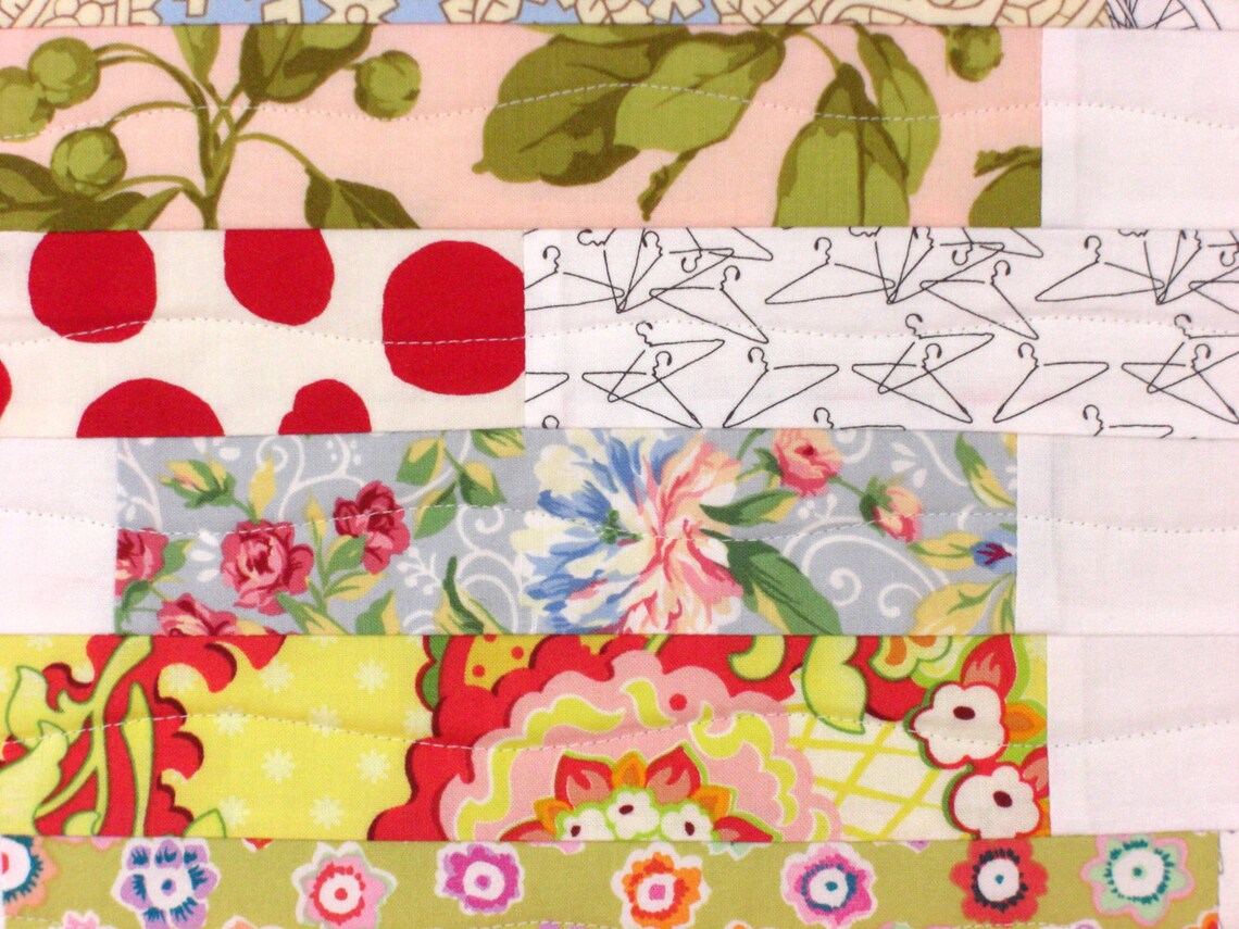 The Stacks Quilt Pattern Modern Quilt Pattern Scrap Quilt - Etsy