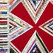 Red Zinger Selvage Quilt Pattern, Easy Quilt Pattern, Upcycle, Recycle ...
