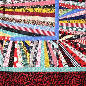 Fandango Quilt Pattern, String Quilt Pattern, Art Quilt, Wall Quilt ...