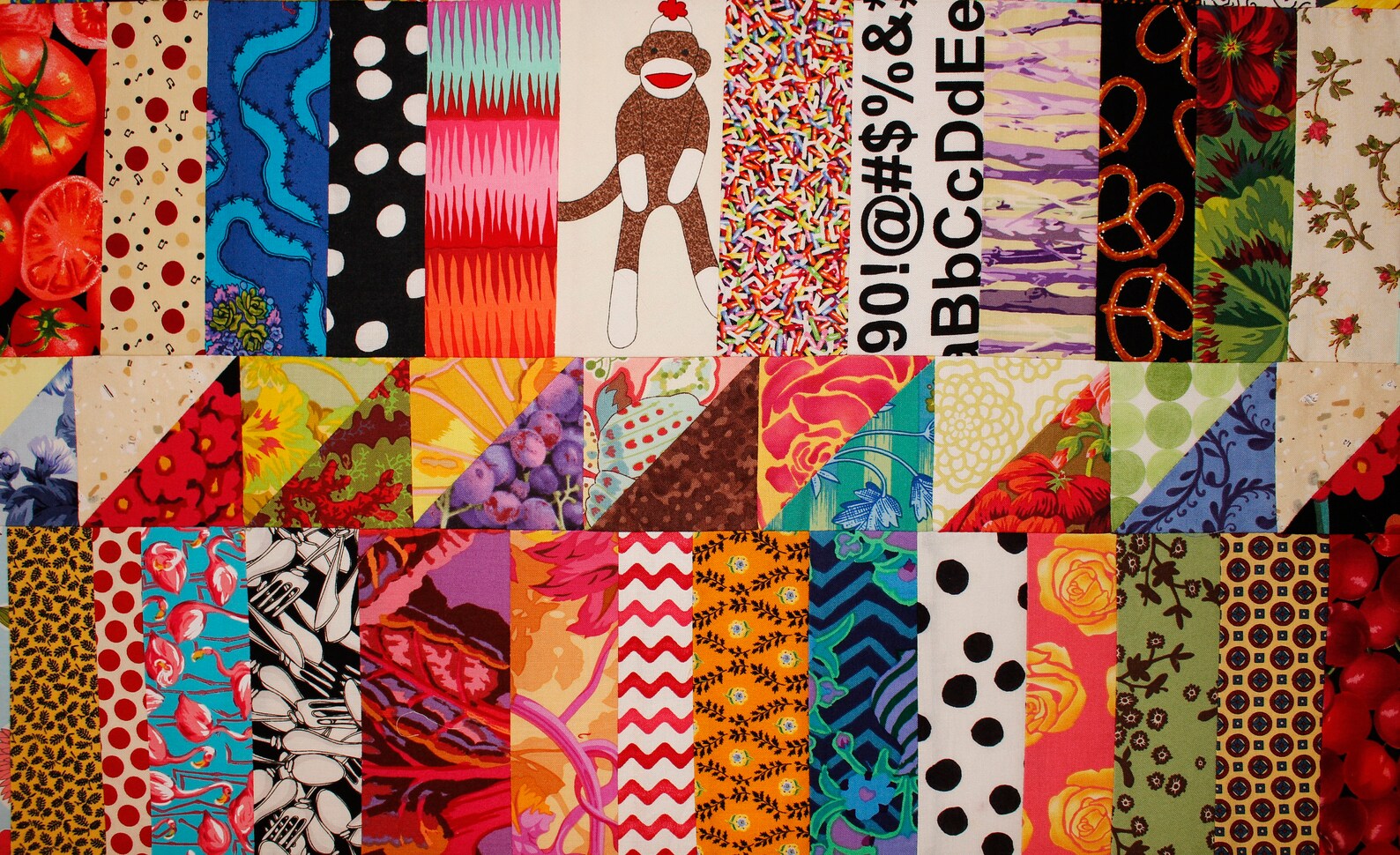 Kitchen Sink Quilt Pattern Scrap Quilt Pattern Modern Quilt | Etsy