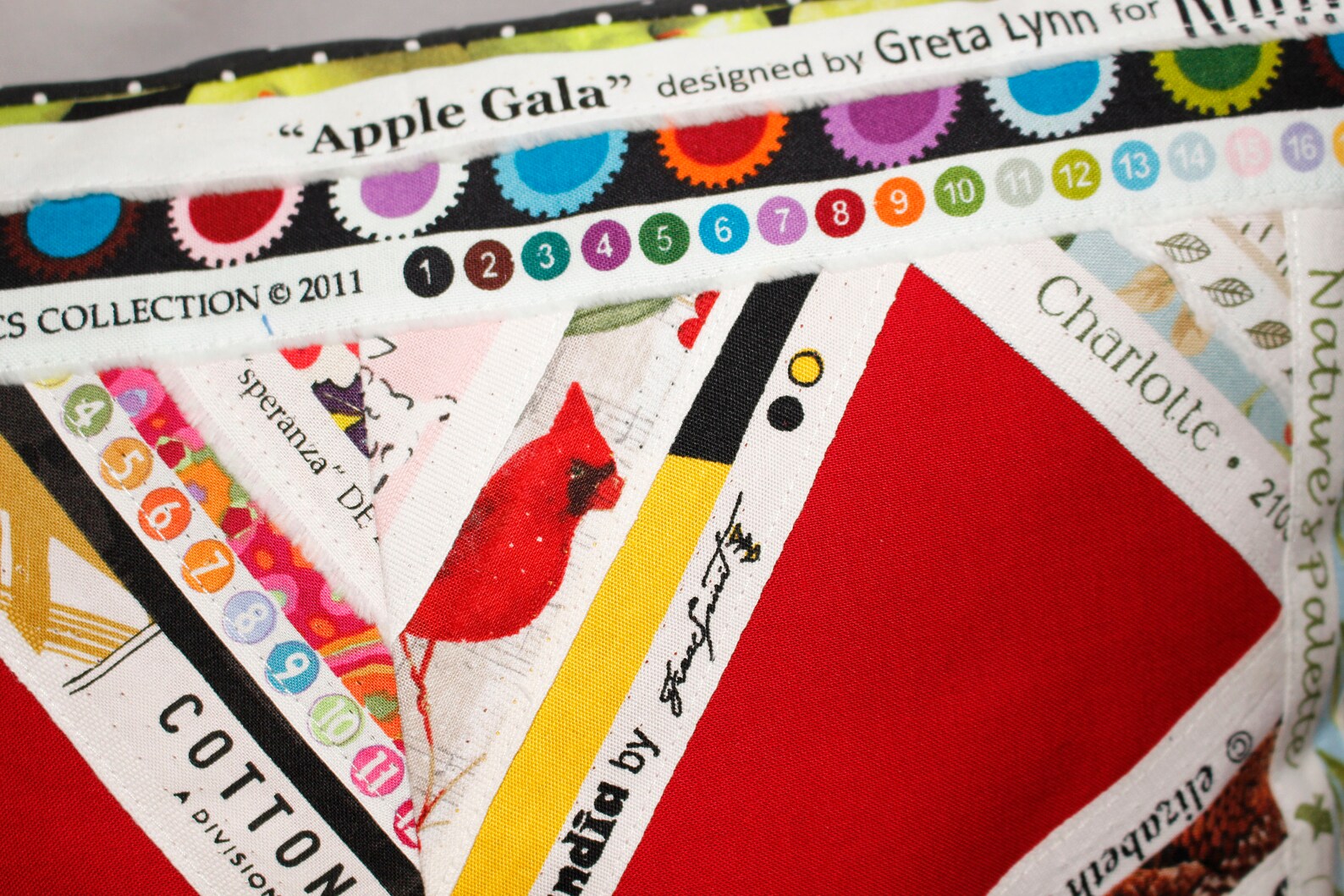 Red Zinger Selvage Pillow Pattern 16 X 16 Quick - Etsy