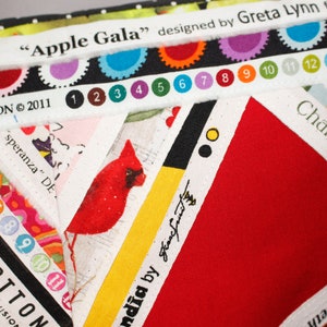 Red Zinger Selvage Pillow Pattern, 16" X 16", Quick and Easy DIY ...