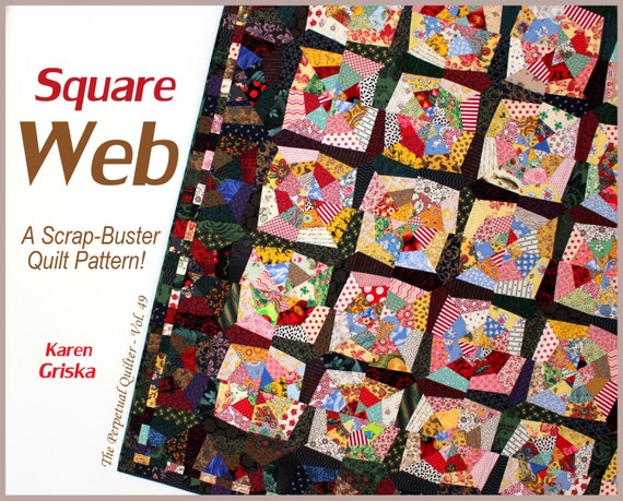 Spider Web Quilt Pattern Spooky Spiderweb Quilt – A Halloween Fat