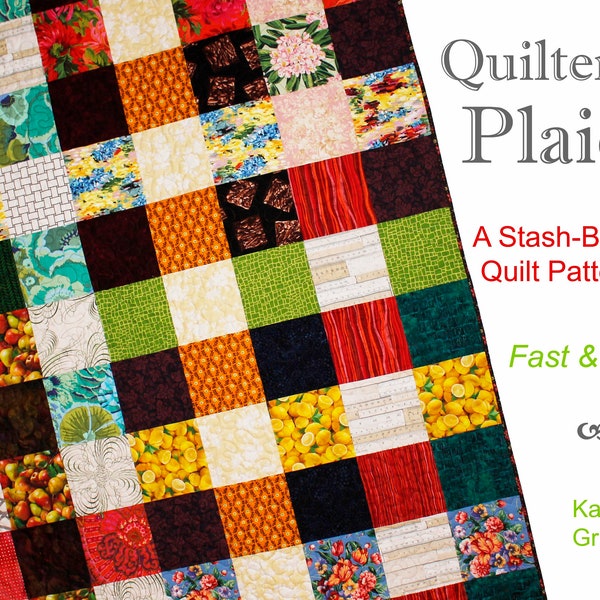 Plaid Quilt Patterns - Etsy