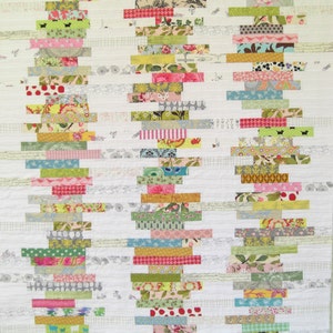 The Stacks Quilt Pattern, Modern Quilt Pattern, Scrap Quilt Pattern ...