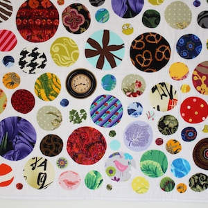 Paperweights Quilt Pattern, Fusible Applique Quilt Pattern, Modern ...