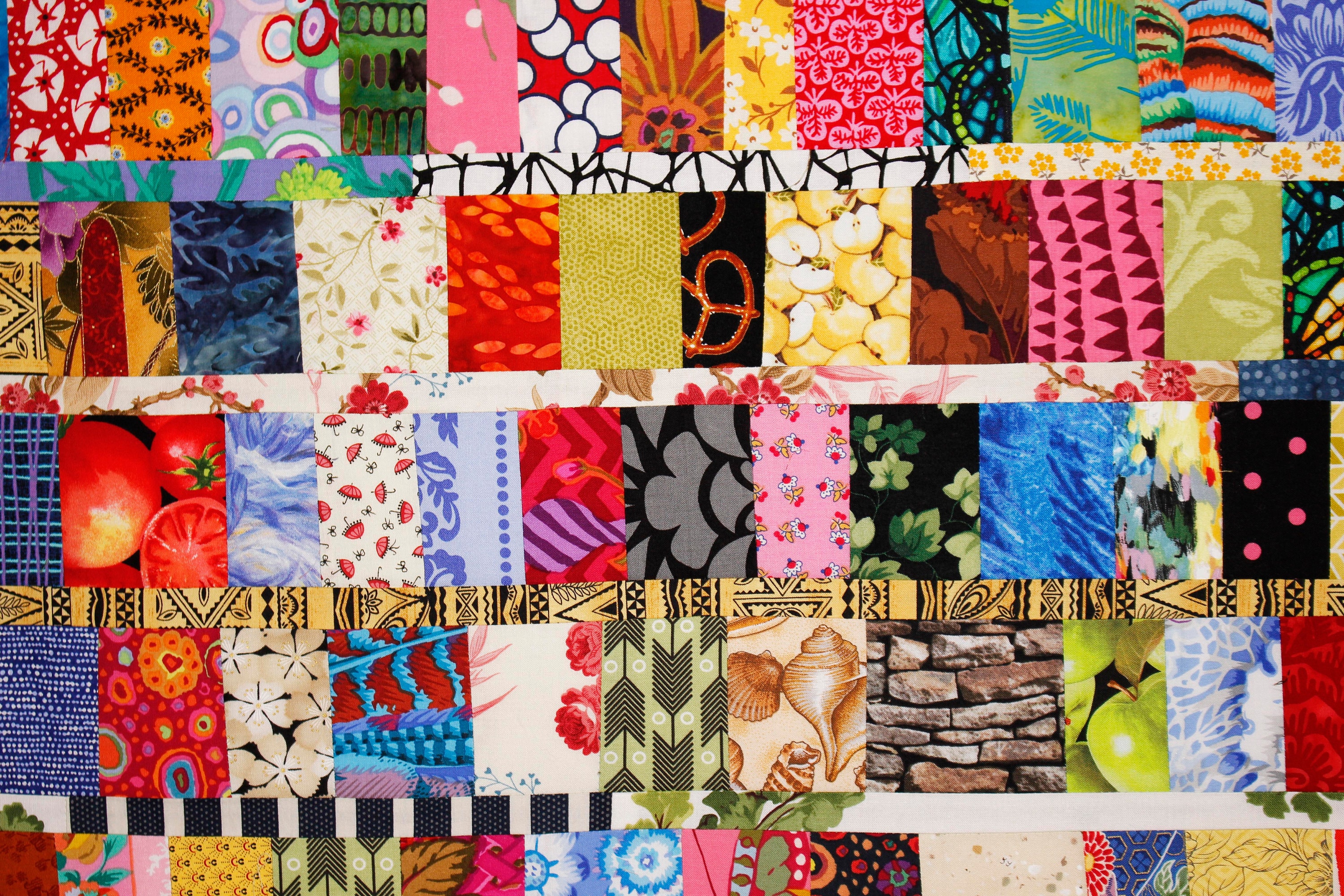 Lasagna Quilt Pattern: Easy Scrap Patchwork (instant Download PDF ...
