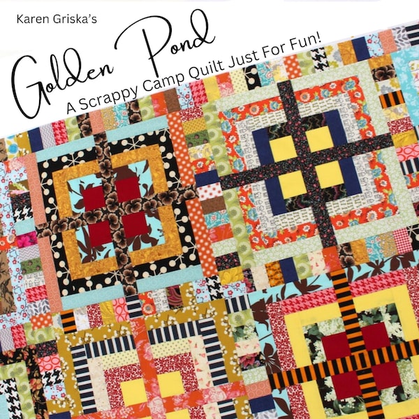 Camping Quilt Pattern - Etsy