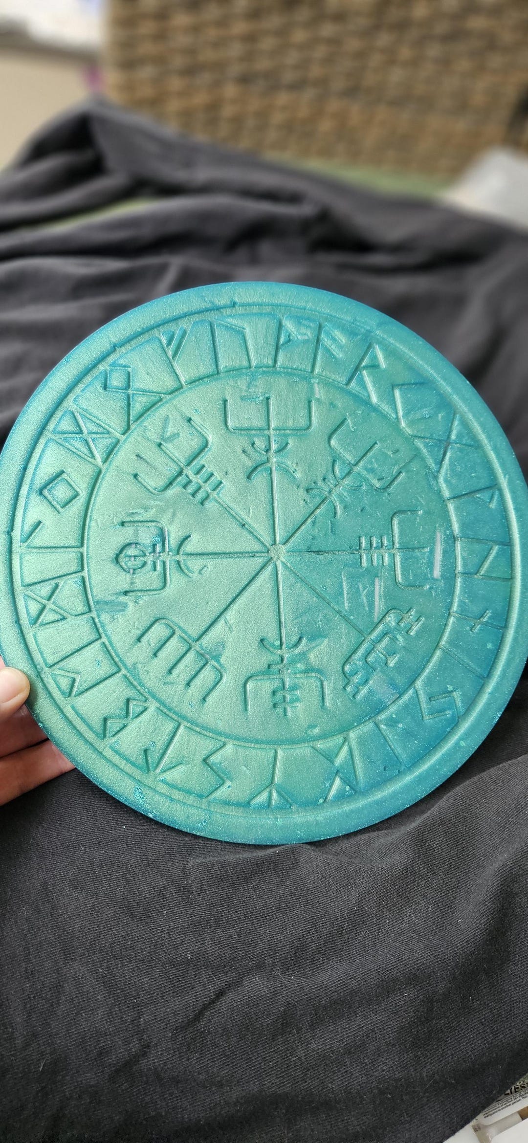Atlantis Green Altar Plate - Etsy