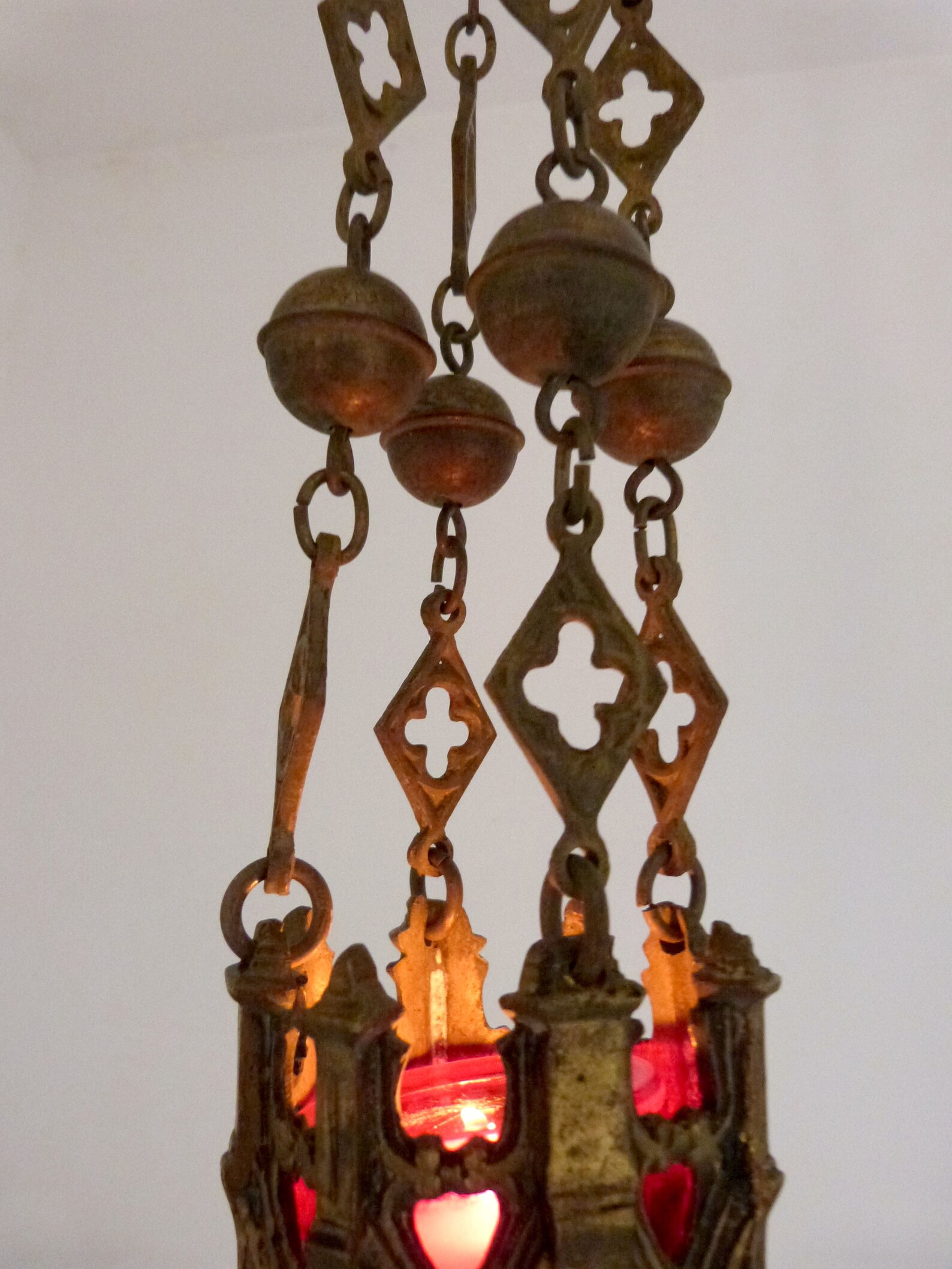 Antique French Bronze Thurible Church Icon Lamp Incense Burner - Etsy