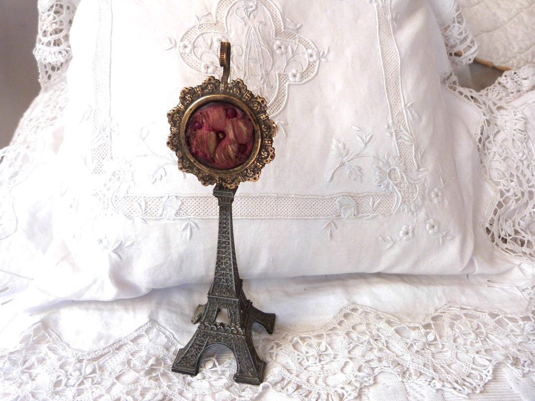 Antique French Pocket Fob Watch Holder Watch Box Case Stand Ormolu W ...