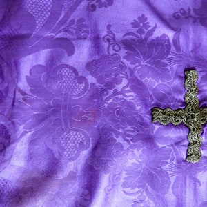 Antique French 1900s Blessed Sacrament Chalice Cover Ciborium Veil ...