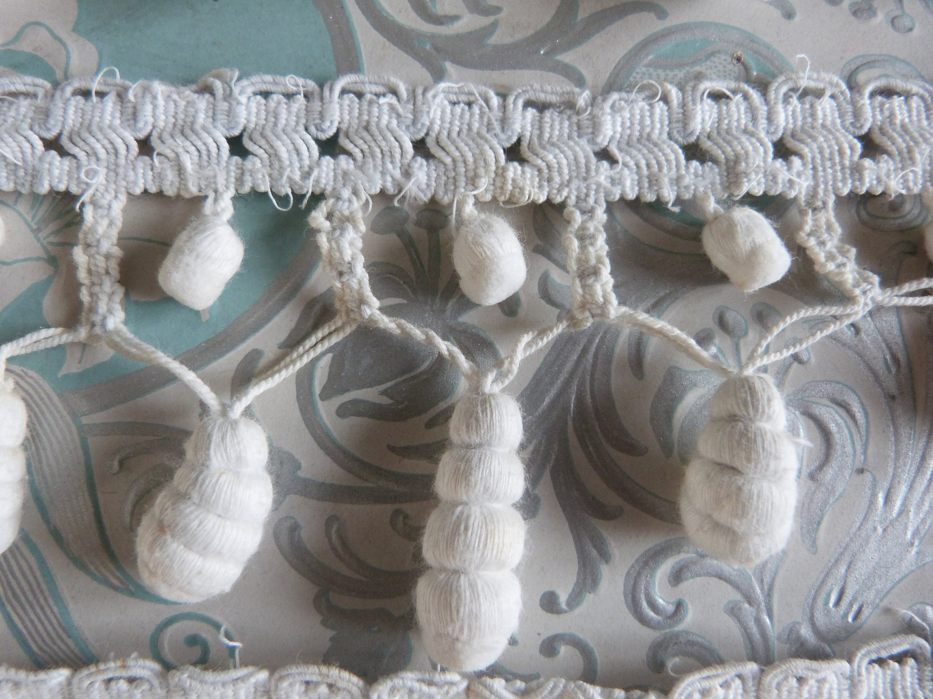 Haberdashery French Pom Pom Vintage Trim Embellishments Ribbon & Trim ...