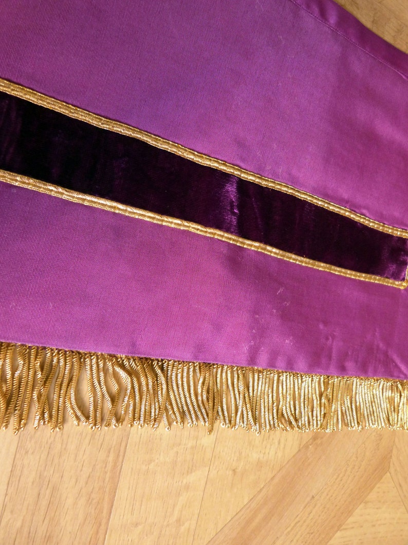 1800s Altar Frontal Antependium Cloth Antique French Religious Church ...