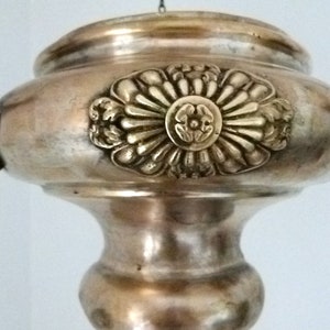 Antique French Thurible Church Icon Lamp Incense Burner LARGE Religious ...