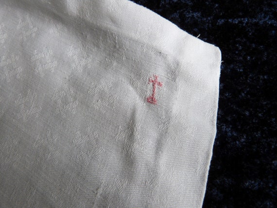 Long Antique French Religious White Damask Altar Frontal Cloth - Etsy