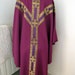1900s Purple Clergy Vestment Dress Priest Cope Robe Chasuble W IHS ...