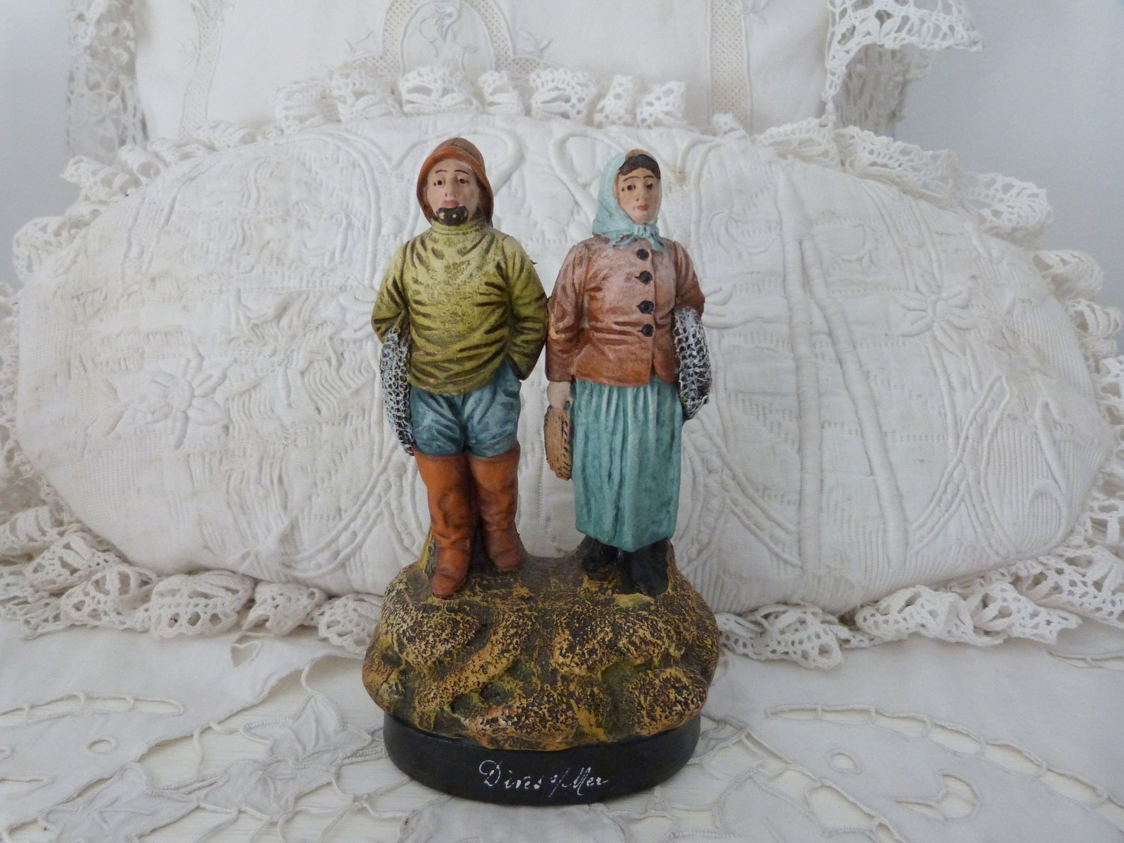 1900s French Vintage Santon Figurines Signed and Numbered - Etsy