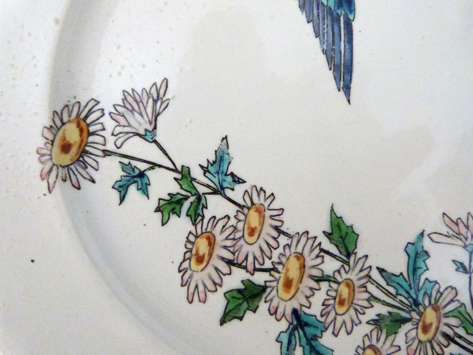 Antique French Jules Vieillard Decorative Plate Dish, Rare LARGE ...