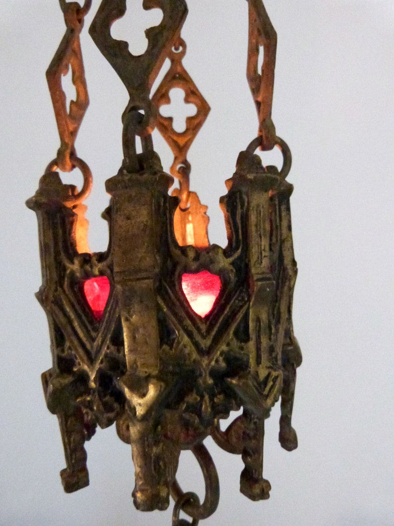 Antique French Bronze Thurible Church Icon Lamp Incense Burner - Etsy