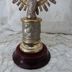Antique Religious Icon Our Lady of the Pillar Statue Sculpture - Etsy
