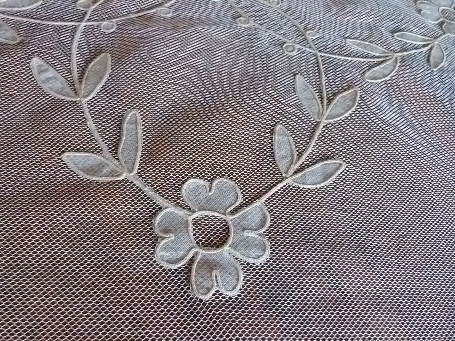 Antique French Hand Made Tambour Lace Tablecloth Handworked - Etsy