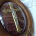 Antique French Religious Frame 1900s Reliquary Relic Frame Shrine W ...